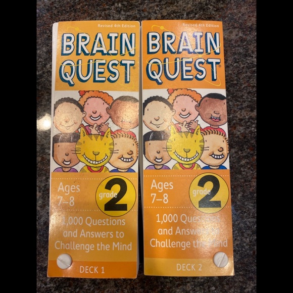 Brain Quest | Other | Guc Brain Quest Ages 7 8 00 Qa Grade 2 | Poshmark